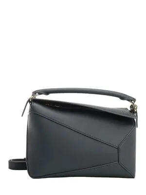 Loewe Small Puzzle Edge Bag - Blue