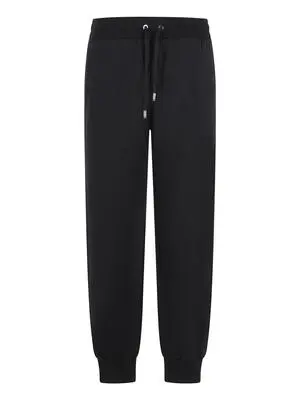 Dolce & Gabbana Jogger' Cotton Pants - Black