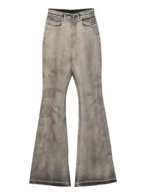 Rick Owens Rick Owens Drkshdw Women Bootcut Denim Jeans Multicolor