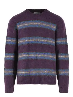 Dries Van Noten Alpaca Blend Pullover - Purple