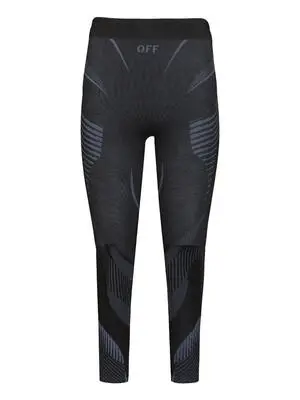 Off-White Racing Leggings - Black