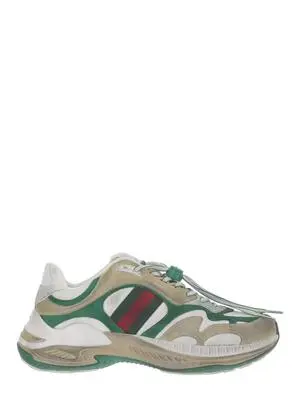 Gucci GUCCI Suede Sneakers Red