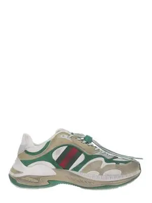 Gucci Gucci Suede Sneakers Red