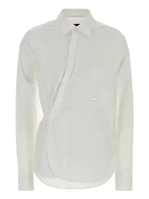 Dsquared2 Stretch Poplin Shirt - White