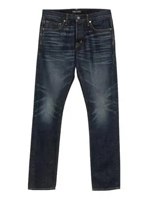 TOM FORD Regular Straight-leg Jeans - Blue