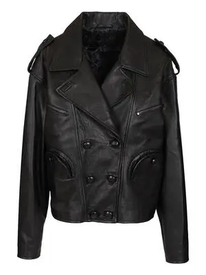 BLAZÉ MILANO Mick Biker Jacket - Black
