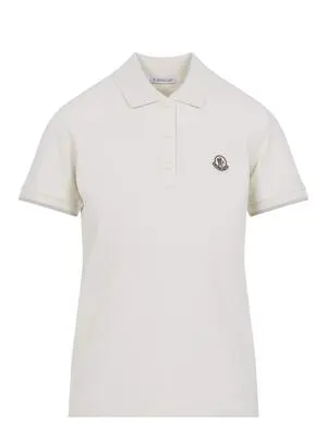 Moncler Moncler Cotton Polo Women Multicolor