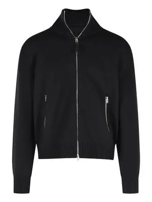 TOM FORD Virgin Wool Cardigan - Black