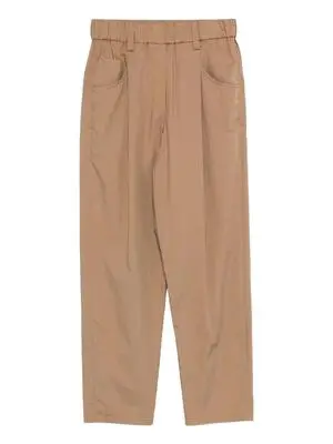 Brunello Cucinelli Stretch Pants - Brown