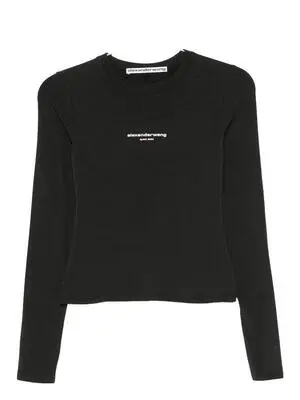 Alexander Wang Tops T-shirts & Jerseys - Black