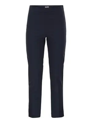 Brunello Cucinelli Cotton Twill Capri Trousers - Multicolor