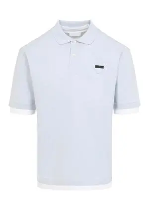 Prada Prada Polo Men Blue