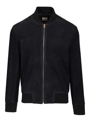 PAUL SMITH PAUL SMITH Suede Bomber Jacket
