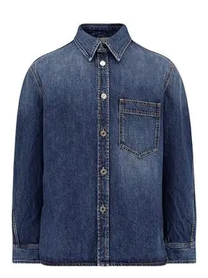 Givenchy Givenchy Men Overshirt Denim Shirt Blue