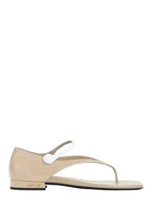 Miu Miu Calf Leather Sandals - Multicolor