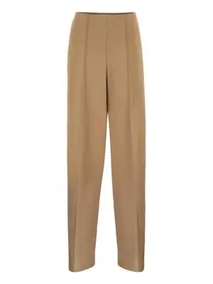 Max Mara Straight Tailored Trousers - Multicolor