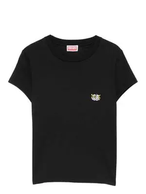 Kenzo Tiger Embroidered T-shirt - Black