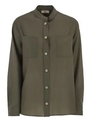 Herno Shirt With Chest Pockets - Multicolor
