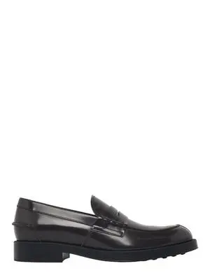 TOD'S Leather Loafers - Brown