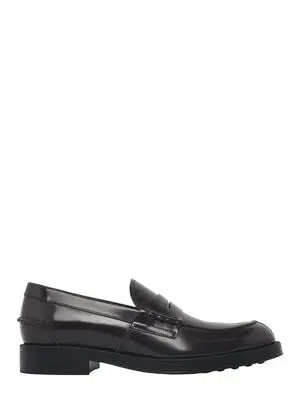 TOD'S Leather Loafers - Brown