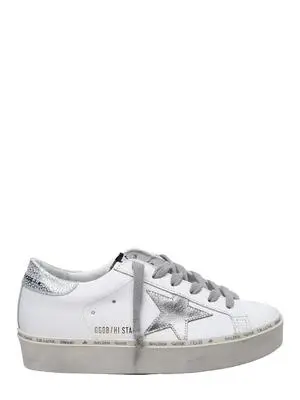 GOLDEN GOOSE GOLDEN GOOSE Hi Star Leather Sneakers
