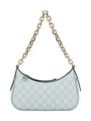 Gucci Printed Canvas Gg Emblem Shoulder Bag - Multicolor