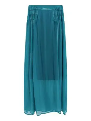 Dries Van Noten Dries Van Noten Women Scarlett Silk Skirt Multicolor