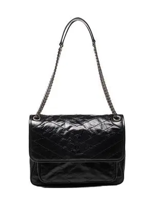 Saint Laurent Niki Shoulder Bag - Black