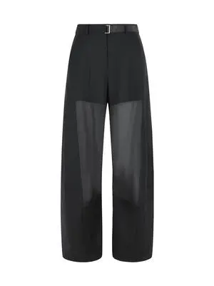 Sacai Wool Pants - Black