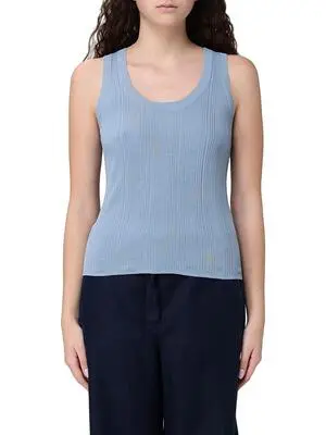 Max Mara Jersey Top - Blue