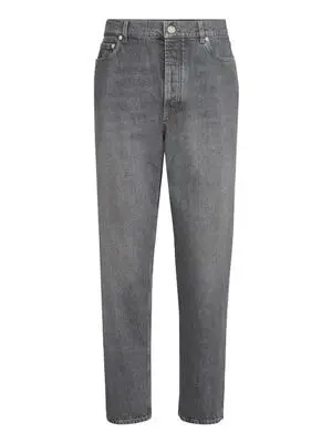 Brunello Cucinelli Denim Regular & Straight-leg Jeans - Gray