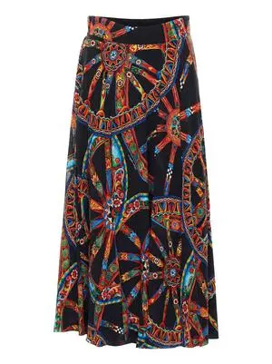 Dolce & Gabbana Carretto Print Skirt - Multicolor