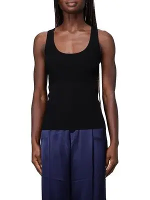 Max Mara MAX MARA Basic Cotton Top Black