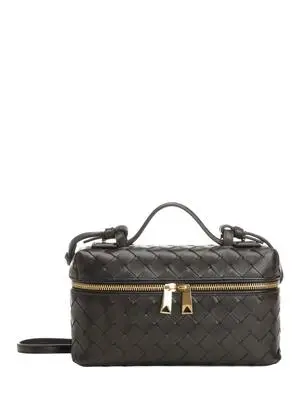 Bottega Veneta Bang Bang Beauty Case - Brown
