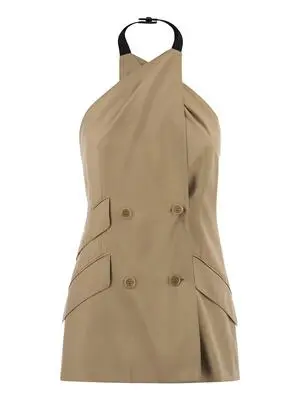 Max Mara Sleeveless Jacket - Brown