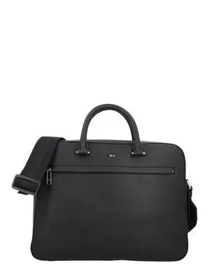 BOSS Borsa Portadocumenti Con Logo - Black