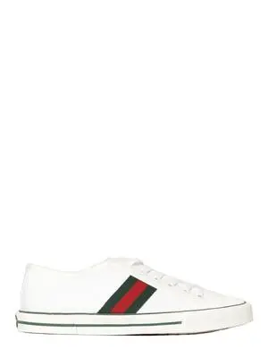 Gucci Tennis 1977 Cotton Canvas Sneakers - White