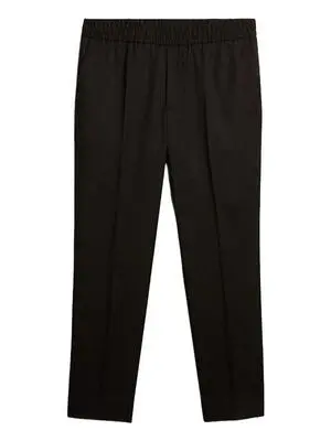 GOLDEN GOOSE Virgin Wool Twill Straight-leg Trousers - Multicolor