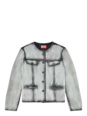 DIESEL® Cotton And Lyocell Jacket - Multicolor
