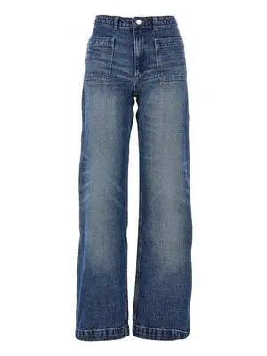 A.p.c. Cotton Denim Jeans - Blue