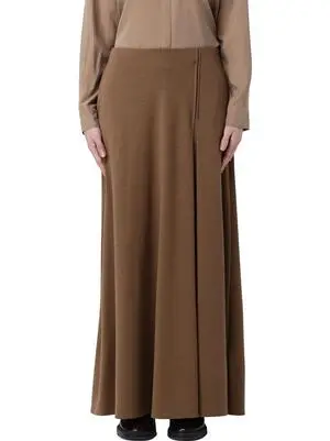 Max Mara Long Knit Skirt - Brown