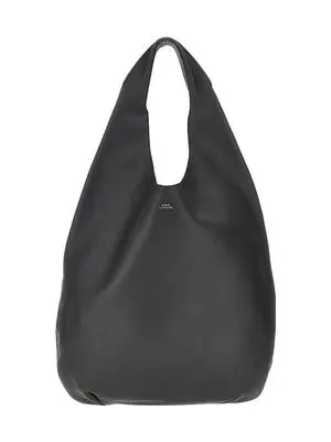 A.p.c. Le Neige Grained Leather Bag - Black