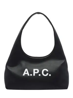 A.p.c. Baby Ninon Shoulder Bag - Black