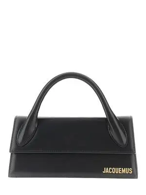 Jacquemus Le Chiquito Long Leather Bag - Black
