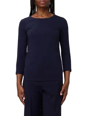 Max Mara Cotton T-shirts - Blue