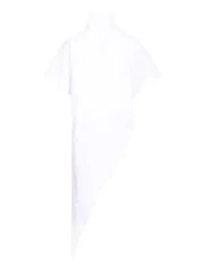 Alaïa Cotton Triangle T-shirt - White