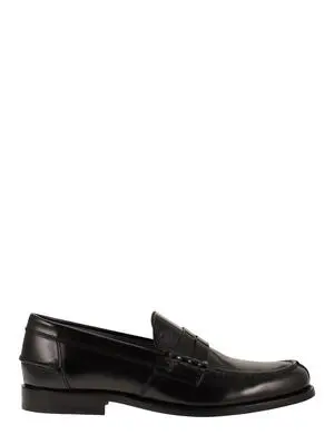 TOD'S Leather Loafers - Black