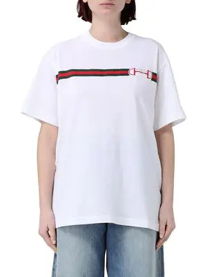 Gucci Relaxed Web Jersey T-shirt - White