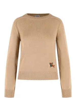 Burberry BURBERRY Wool And Cashmere Sweater Brown