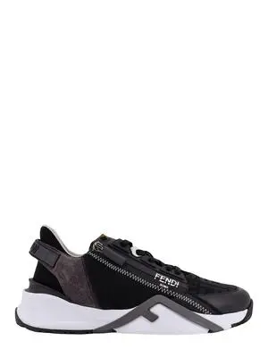 Fendi Fendi Men Fendi Flow Slip-On Sneakers Multicolor